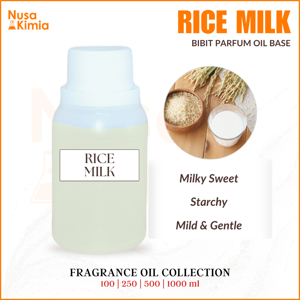 Jual Bibit Parfum Rice Milk - Fragrance Oil untuk Parfum, Candle ...