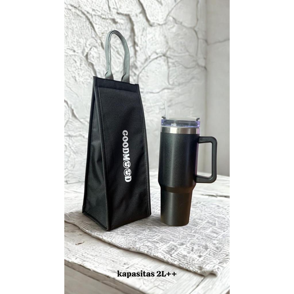 Jual Tas Tempat botol minum /Tumbler Ukuran jumbo 2 liter Tas Bekal ...