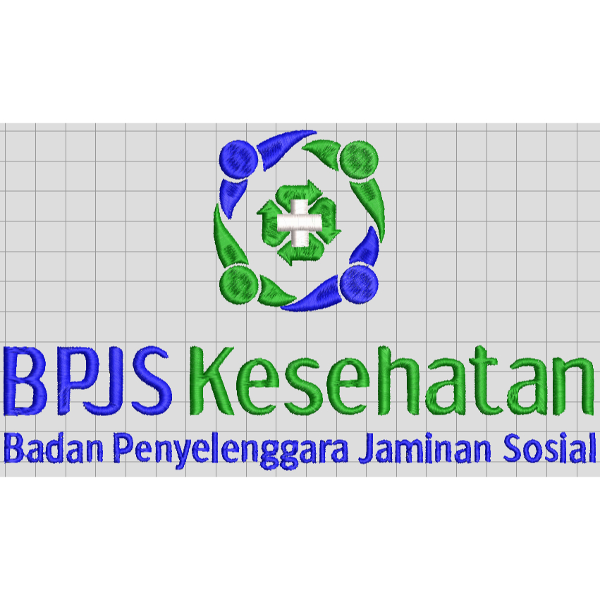 Jual File emb/ embroidery/ bordir LOGO BPJS KESEHATAN | Shopee Indonesia