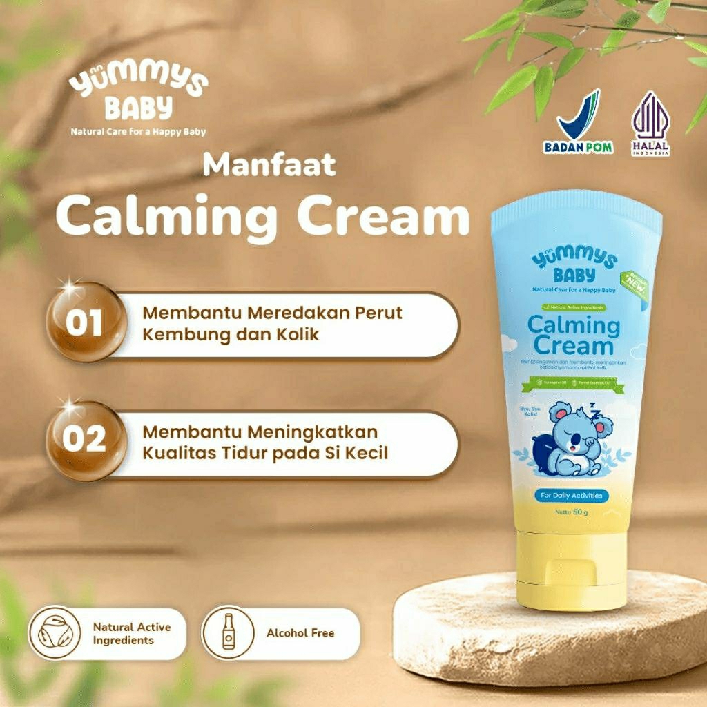 Jual ORI Yummys Baby Calming Cream Original | Shopee Indonesia