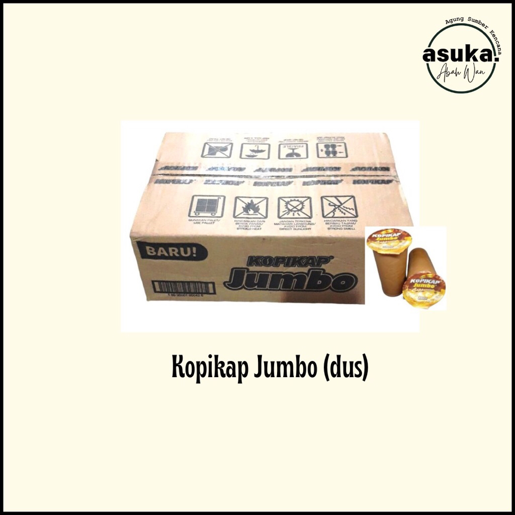 Jual Kopikap Jumbo 200ml isi 24 cup | Shopee Indonesia