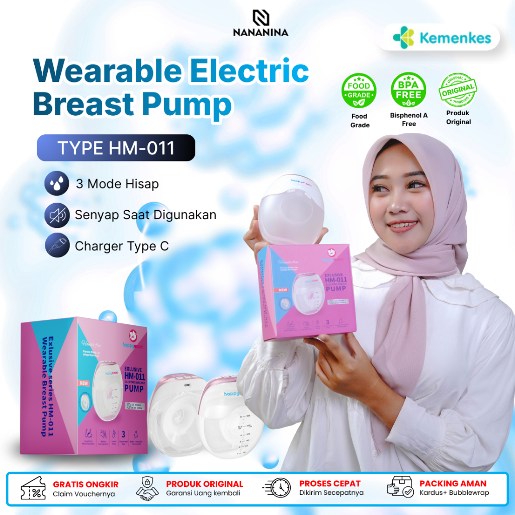 Jual Pompa ASI Elektrik Tanpa Kabel Portabel Otomatis Hisap Kuat untuk ...