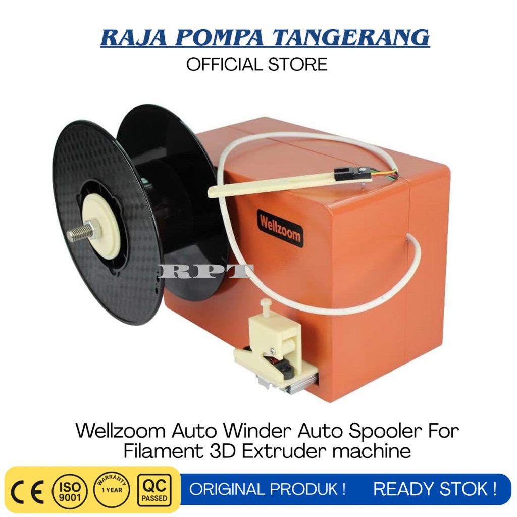 Jual Wellzoom Auto Winder Auto Spooler For Filament 3D Extruder machine ...