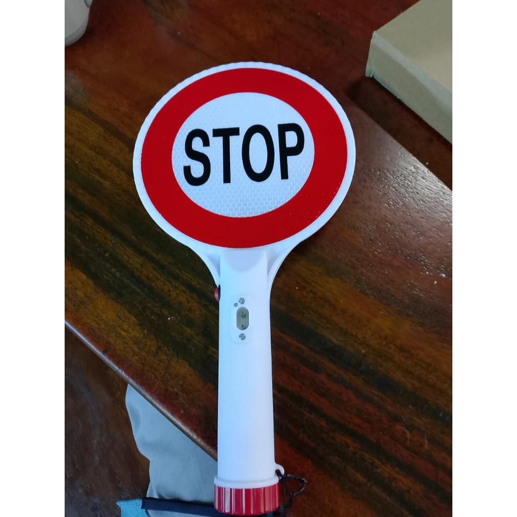 Jual Papan Stop electrik charger, papan Stop security menyala. papan ...