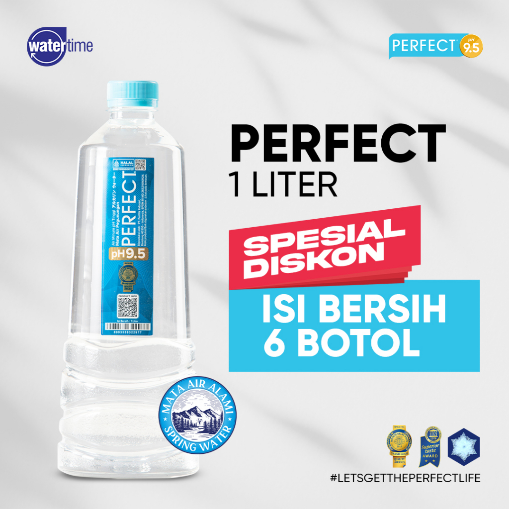 Jual SPESIAL DISKON - PERFECT ALKALINE WATER 1 LITER (INSTAN) | Shopee ...