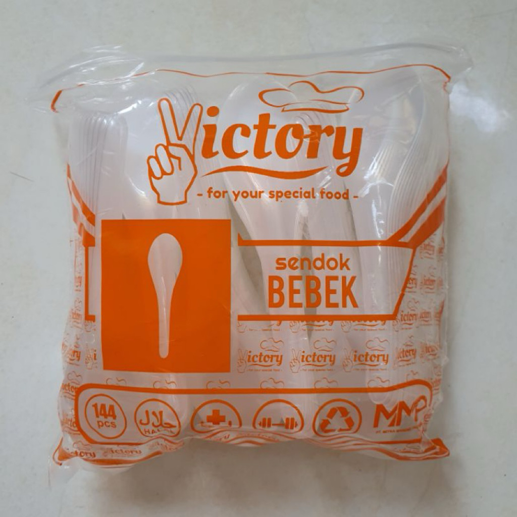 Jual Sendok Bebek Victory bening Isi 144 pcs | Shopee Indonesia