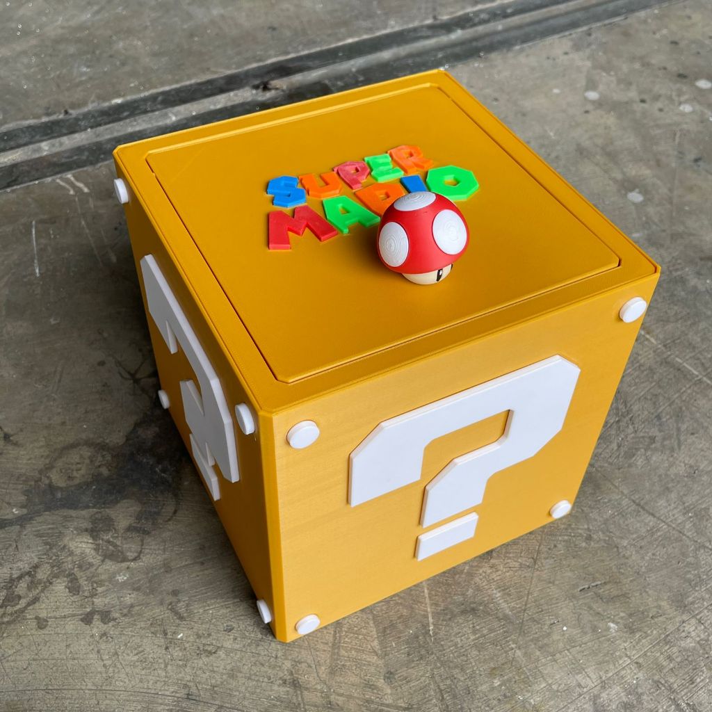 Jual Super Mario Storage Box, Mario Trash Can, Kotak Penyimpanan Mario ...