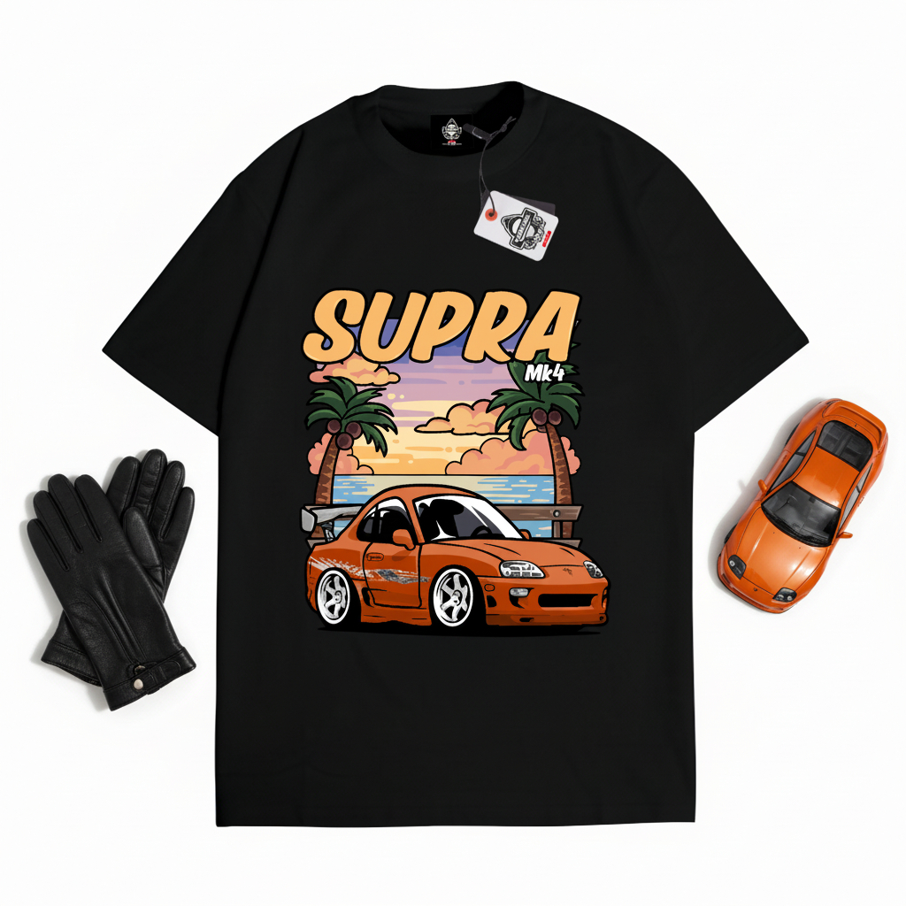 Jual KRMK Kaos T Shirt Baju Distro Unisex Gambar TOYOTA SUPRA MK4 FAST ...