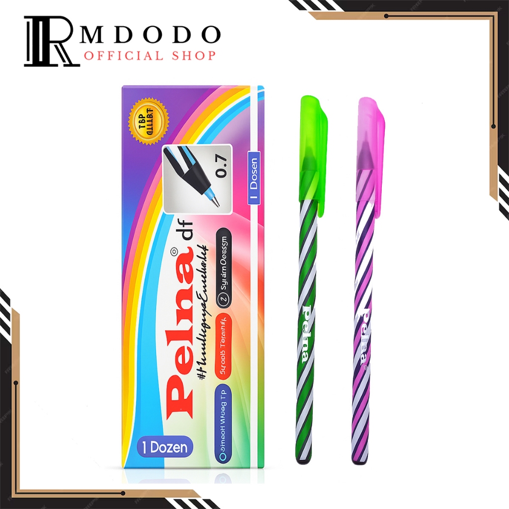 Jual Rmdodo - Pena / Pulpen 0.7mm [1 Pack - 12 Pcs] / Pena Ulir Smooth ...