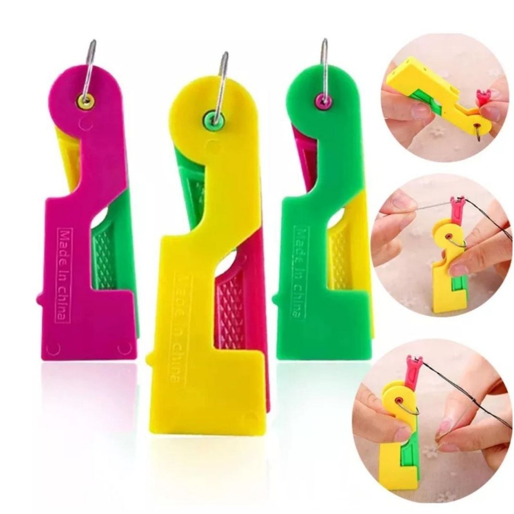 Jual Alat memasukan benang ke jarum varian warna satuan - Pink | Shopee ...