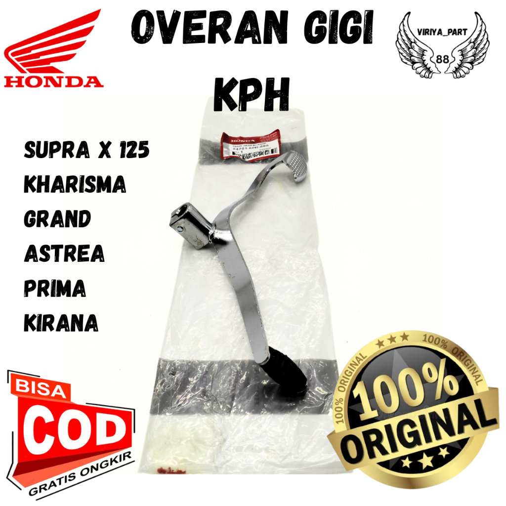 Jual ASLI ORIGINAL OVERAN GIGI HONDA AHM PKH SUPRA X 125 KHARISMA GRAND ...