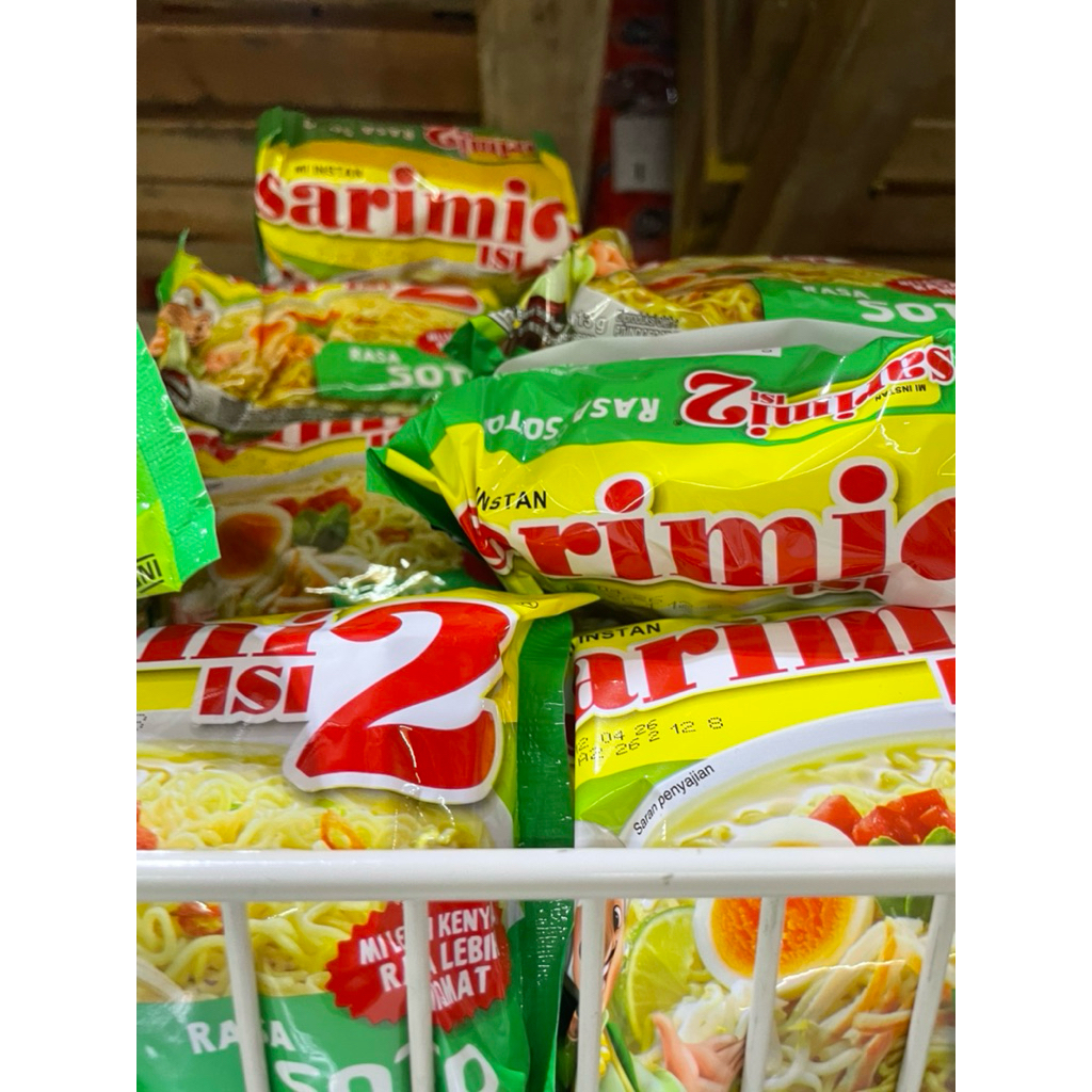 Jual SARIMI Mie Instan isi 2 / Sarimi Kuah / Sarimi Goreng | Shopee ...