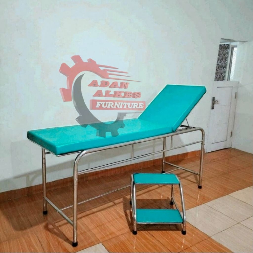 Jual Meja periksa pasien stainless pipa/bed periksa pasien | Shopee ...