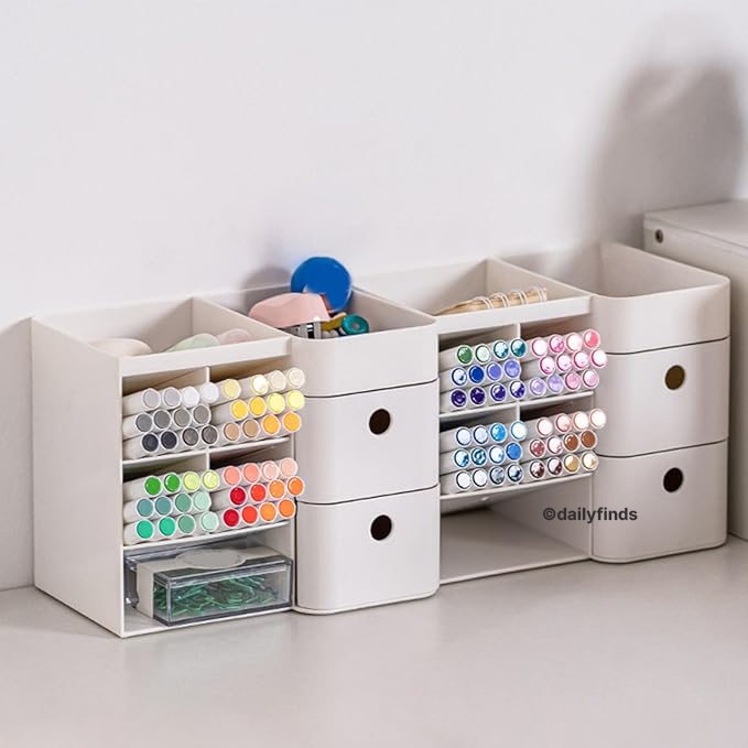 Jual Desk Organizer Box Minimalist | Penyimpanan Alat Tulis Meja Kantor ...