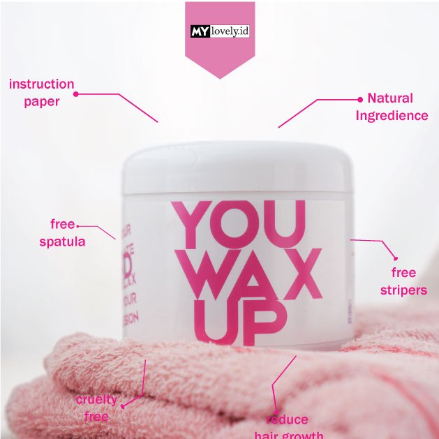Jual waxing you wax up PUTIH 450gram cabut bulu ketiak bulu kaki sugar waxing premium wax ...