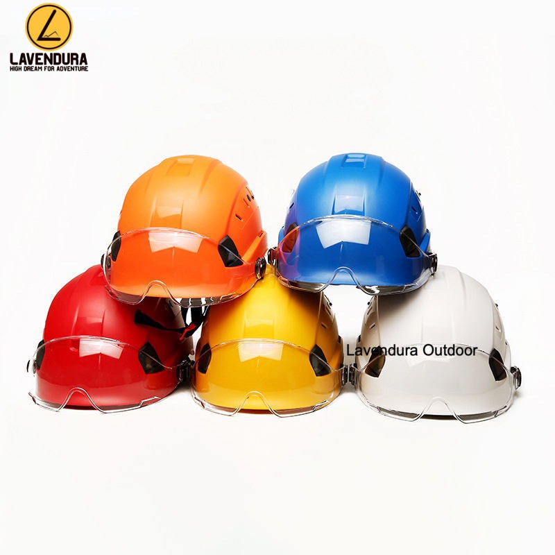 Jual Visor helmet safety visor helm proyek visor rock climbing kaca ...