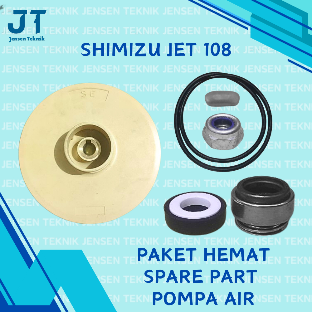 Jual Spare Part Pompa Air Semijet Shimizu Jet 108 - Paket Hemat ...