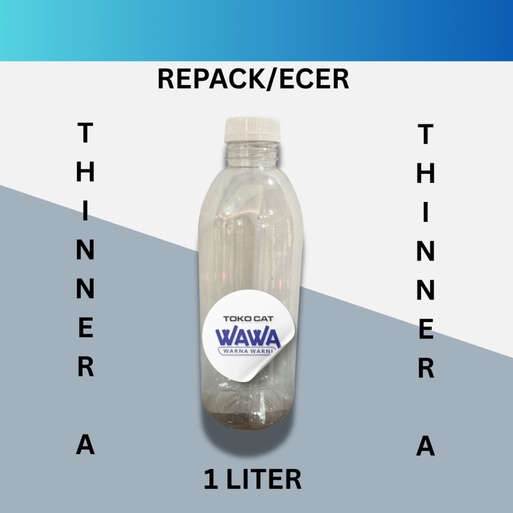 Jual thinner A pengencer cat duco nc epoxy curah literan seliter/500ml ...