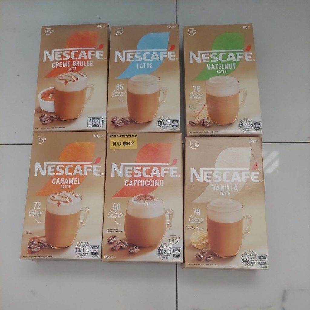 Jual BACA DESKRIPSI !!! NESCAFE COFFEE KOPI AUSTRALIA BOX | Shopee ...