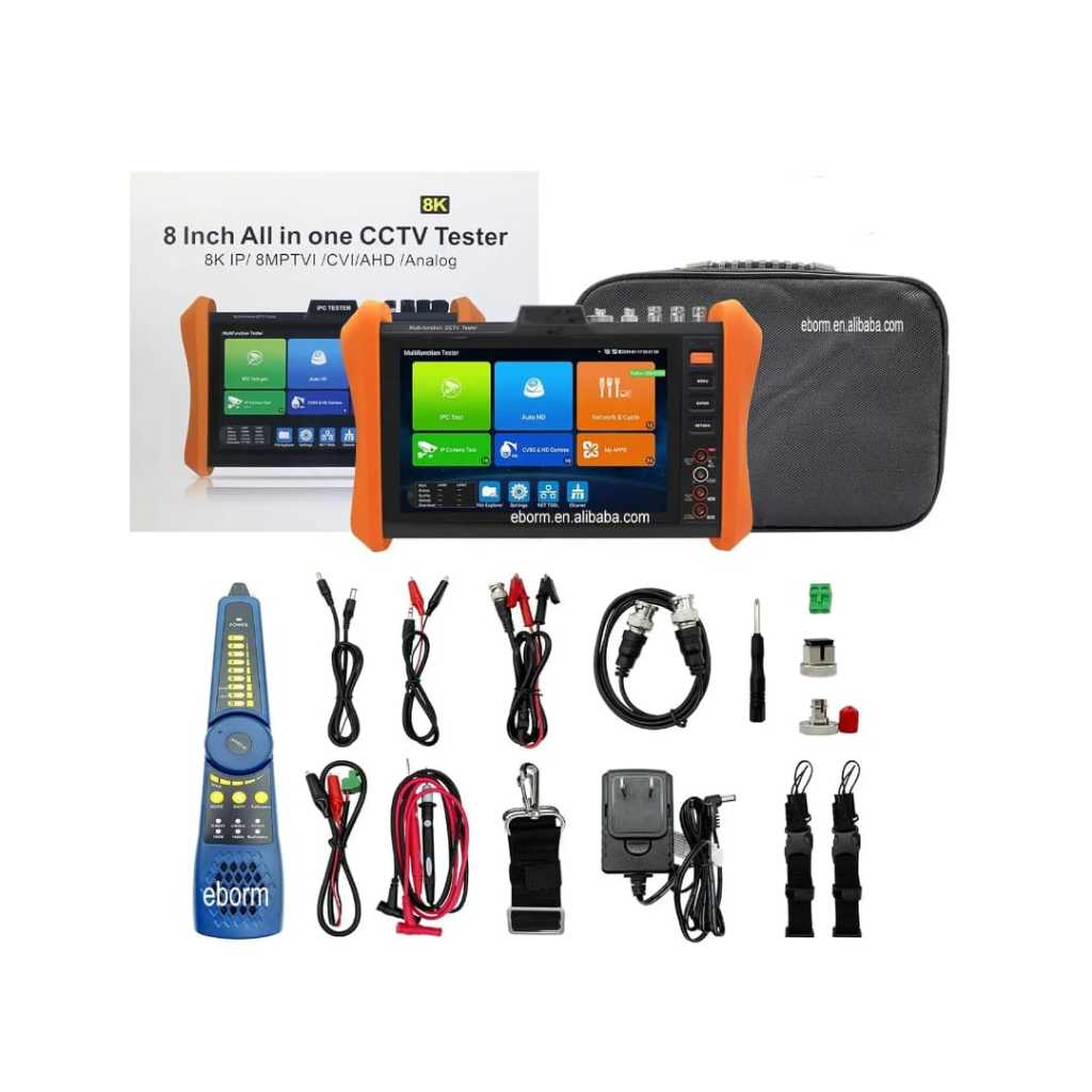 Jual IPC TESTER CCTV H12-MOVTAHSEFG Multifunction Network Cable Tester ...
