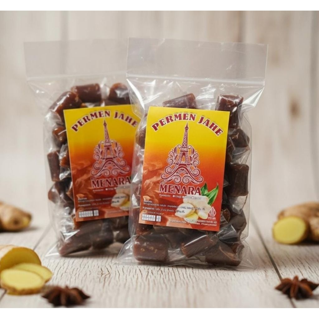 Jual Permen Jahe Wijen cap Menara (900gr) | Shopee Indonesia