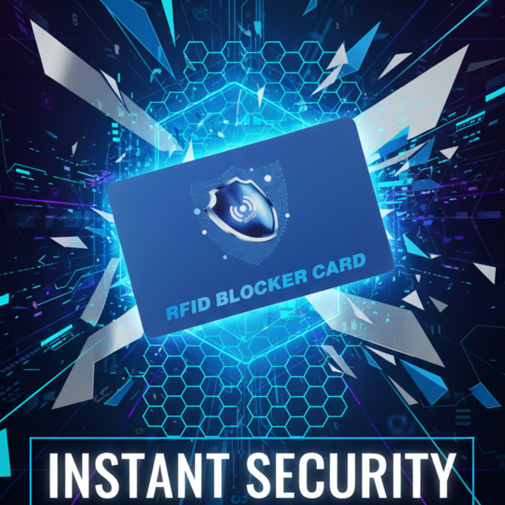 Jual scanner guard card,rfid blocker, ukuran ktp, masuk dompet | Shopee ...