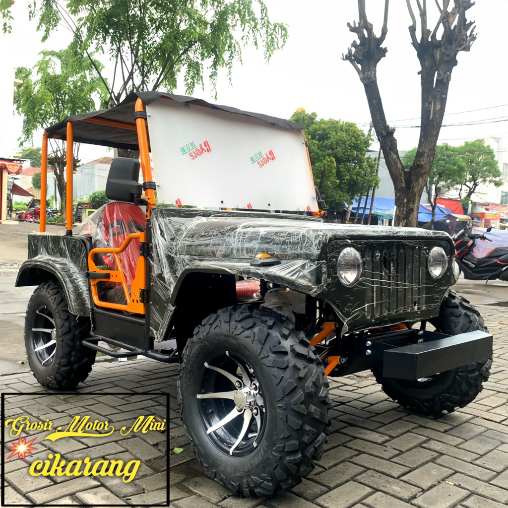 Jual JEEP 200CC MATIC BAN RING 12 MESIN 4TAK | Shopee Indonesia