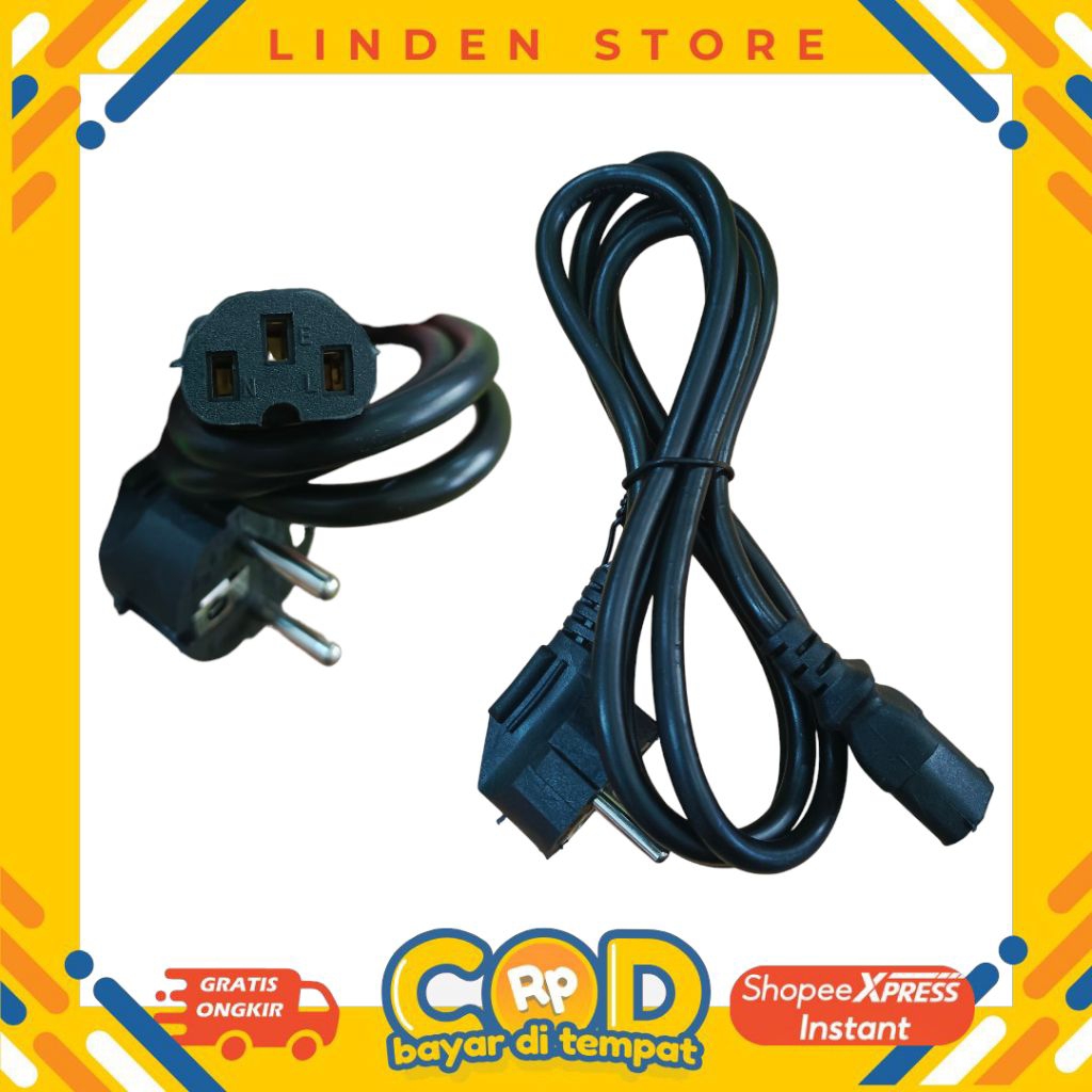 Jual Kabel Rice Cooker/Magic Com Hitam 1,5M | Shopee Indonesia