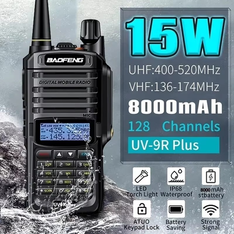 Jual Radio Komunikasi HT Baofeng UV9R Era Dual band UHF/VHF Handy Talky ...