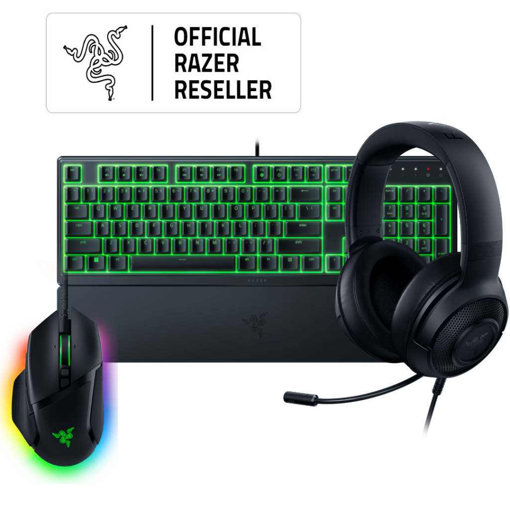 Jual Razer Basilisk V3 + Razer Kraken X Lite + Razer Ornata V3 X ...