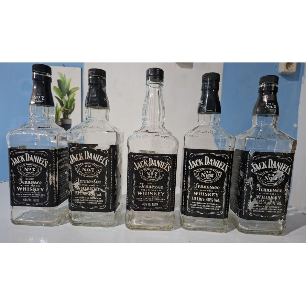 Jual botol bekas jack daniels 1 liter | Shopee Indonesia