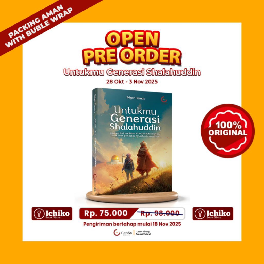 Jual UNTUKMU GENERASI SHALAHUDDIN by Edgar Hamas Gensa Berilmu Gen ...
