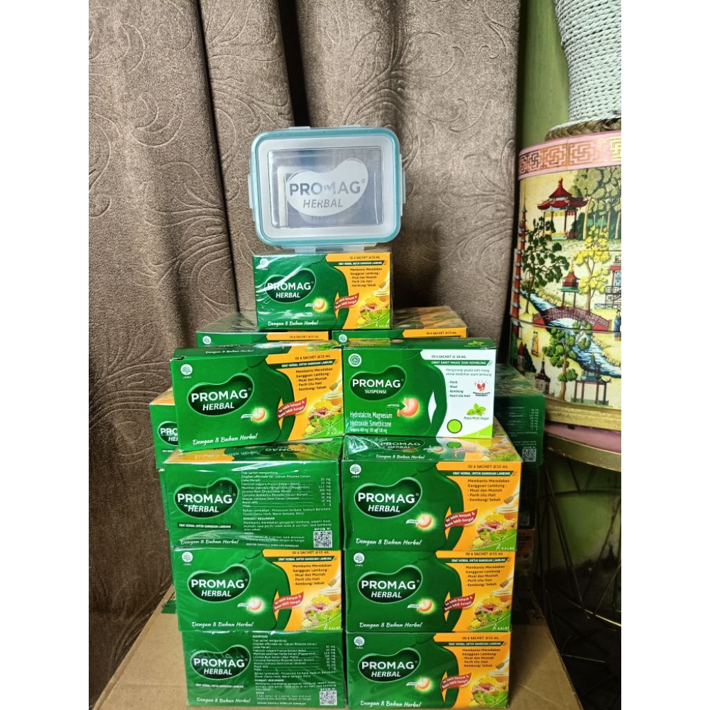 Jual PROMAG HERBAL LIQUID OBAT UNTUK GANGGUAN LAMBUNG 1 BOX ISI 6 ...