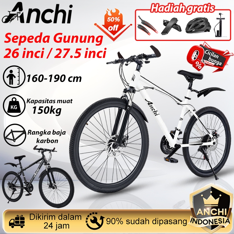 Jual Anchi Ready stock Sepeda gunung 26 inci sepeda gunung murah 2.0 ...