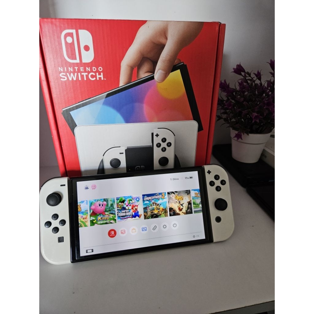 Jual NINTENDO SWITCH OLED CFW DUAL BOOT 128GB | Shopee Indonesia