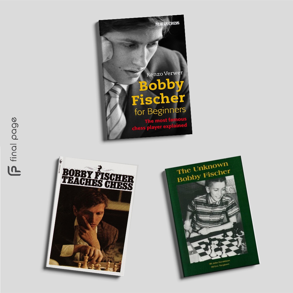 Jual Bobby Fischer Chess Book Collection : Teaches Chess, My 60 Memorable Games | Shopee Indonesia