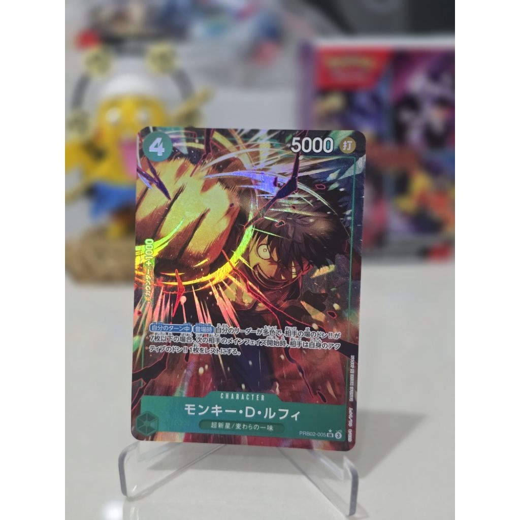 Jual Monkey.D.Luffy [Alternate Art] PRB02-005 Kartu/Card TCG One Piece ...