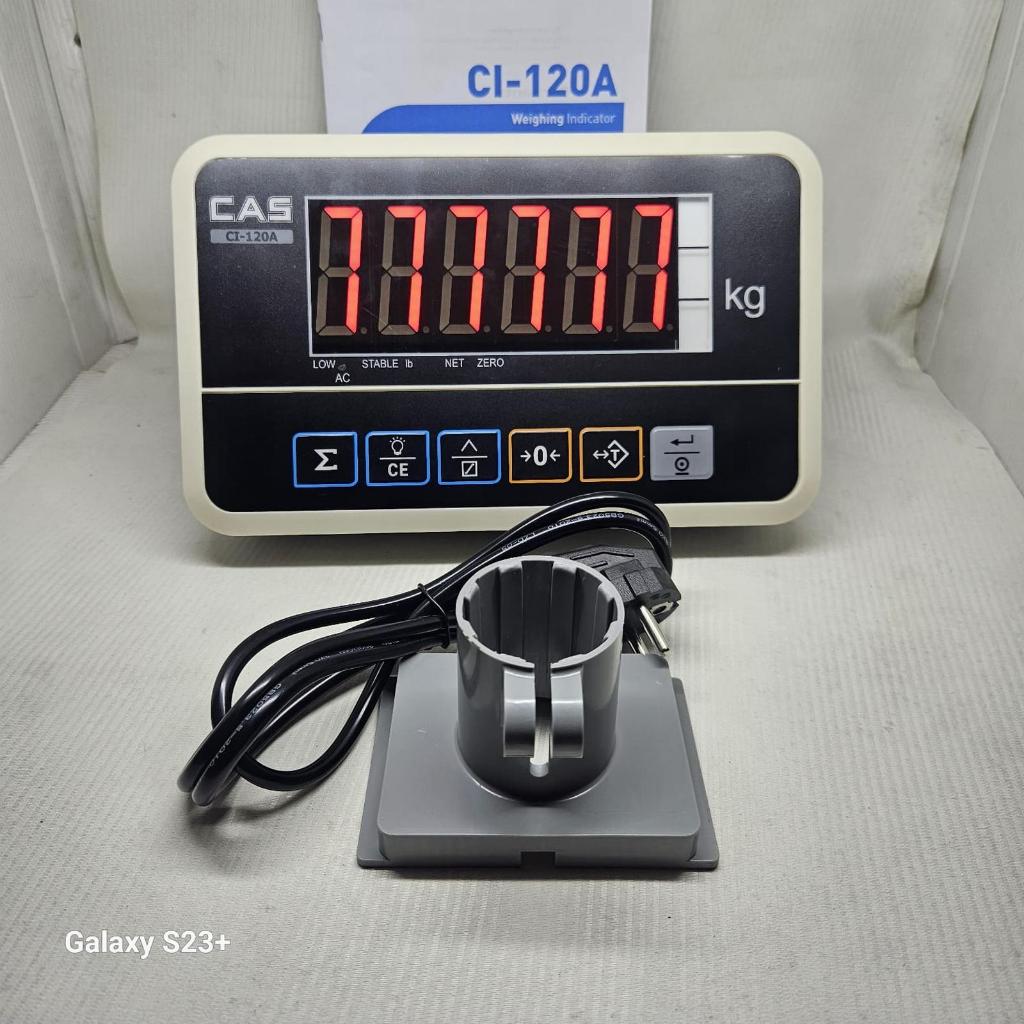 Jual INDICATOR TIMBANGAN DIGITAL CAS CI - 120A / INDICATOR CI-120A ...