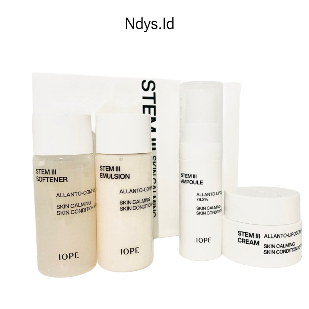 Jual IOPE STEM III TRIAL KIT (4 Items) STEM III CREAM/ STEM III ...