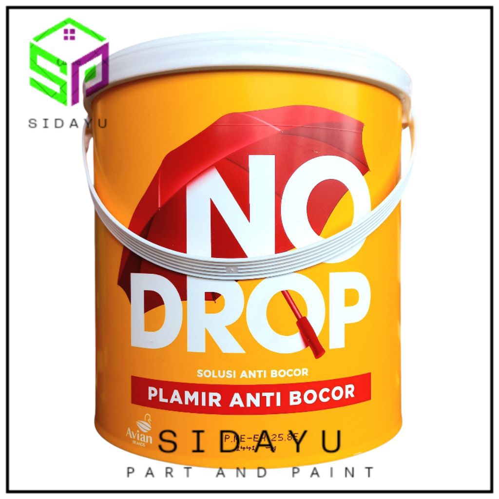 Jual Dempul Plamir Cat Tembok No Drop Anti Bocor 4KG | Shopee Indonesia