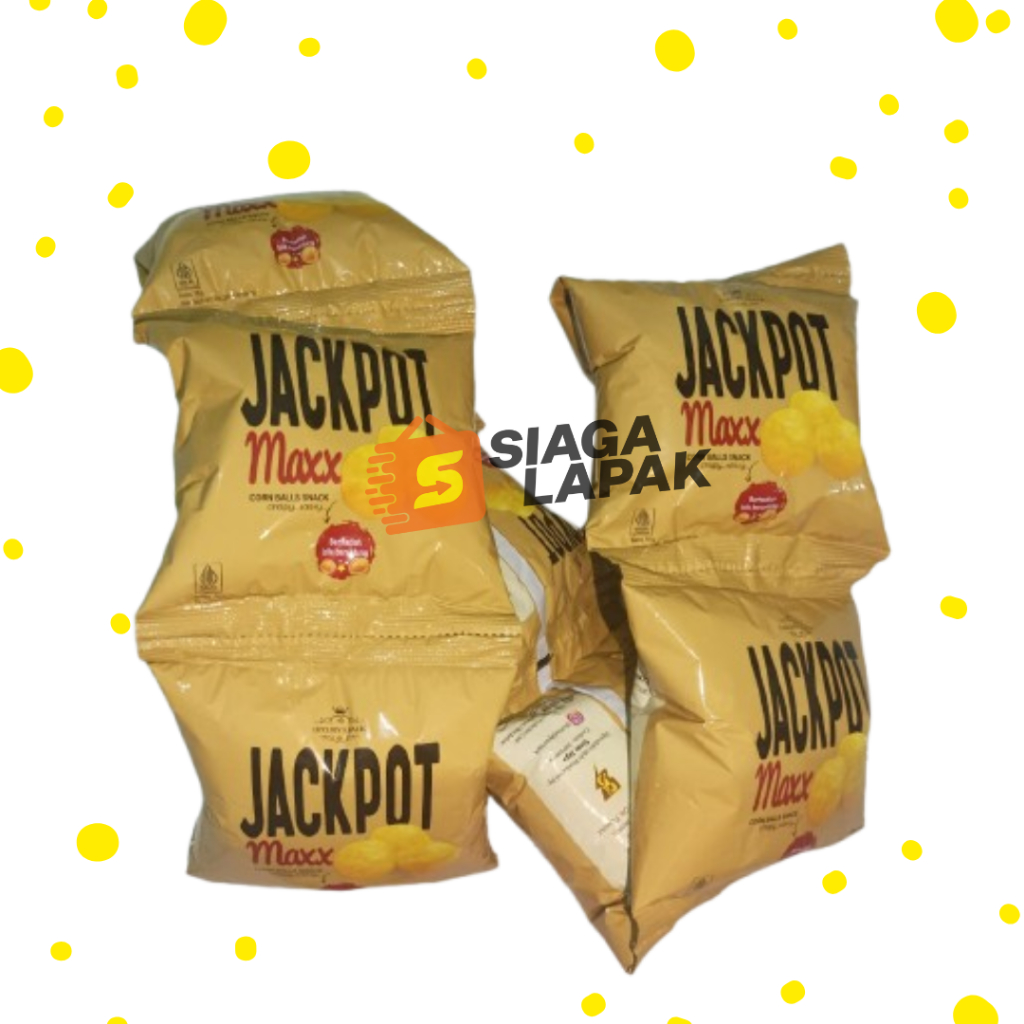 Jual Jackpot Maxx 1 RENTENG Snack Ciki Keju Viral Berhadiah [BELI ...