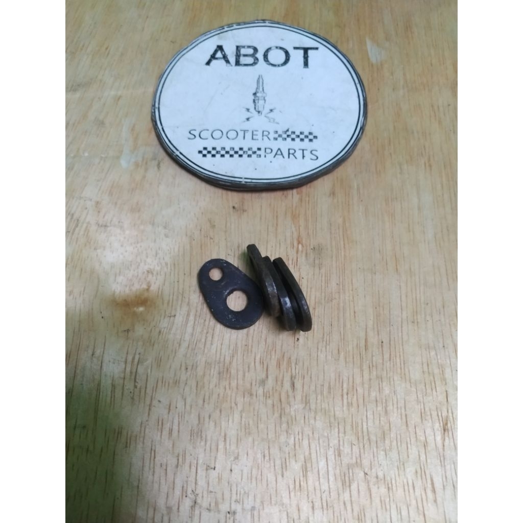 Jual Plat penahan kabel spidometer vespa excel exclusive px | Shopee ...