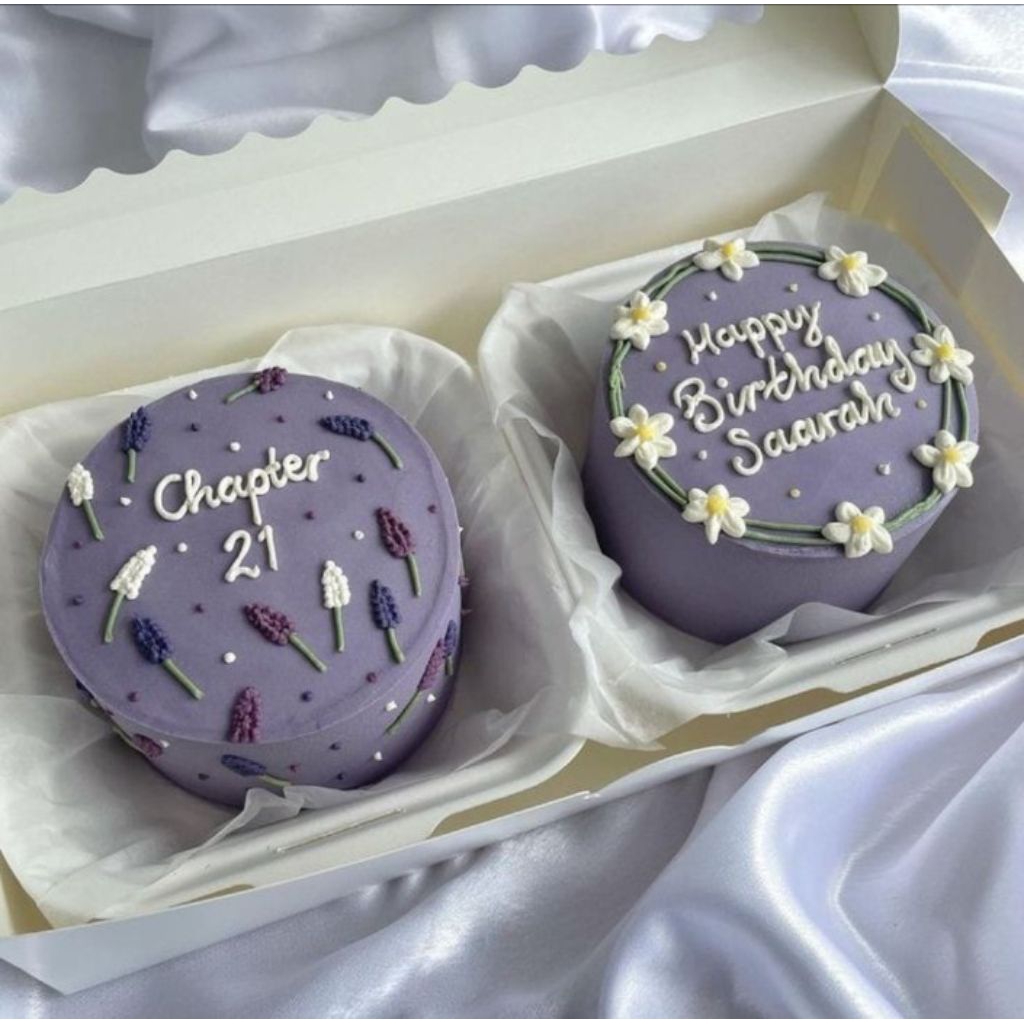 Jual 2in1 Korean Bento Cake Kue Ulang Tahun Lucu Mini Custom Kekinian ...