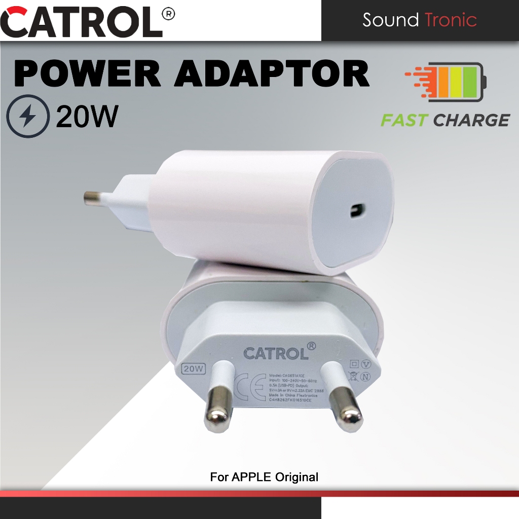 Jual Kepala Charger iphone Fast Charging 20W Type C USB Handphone ...