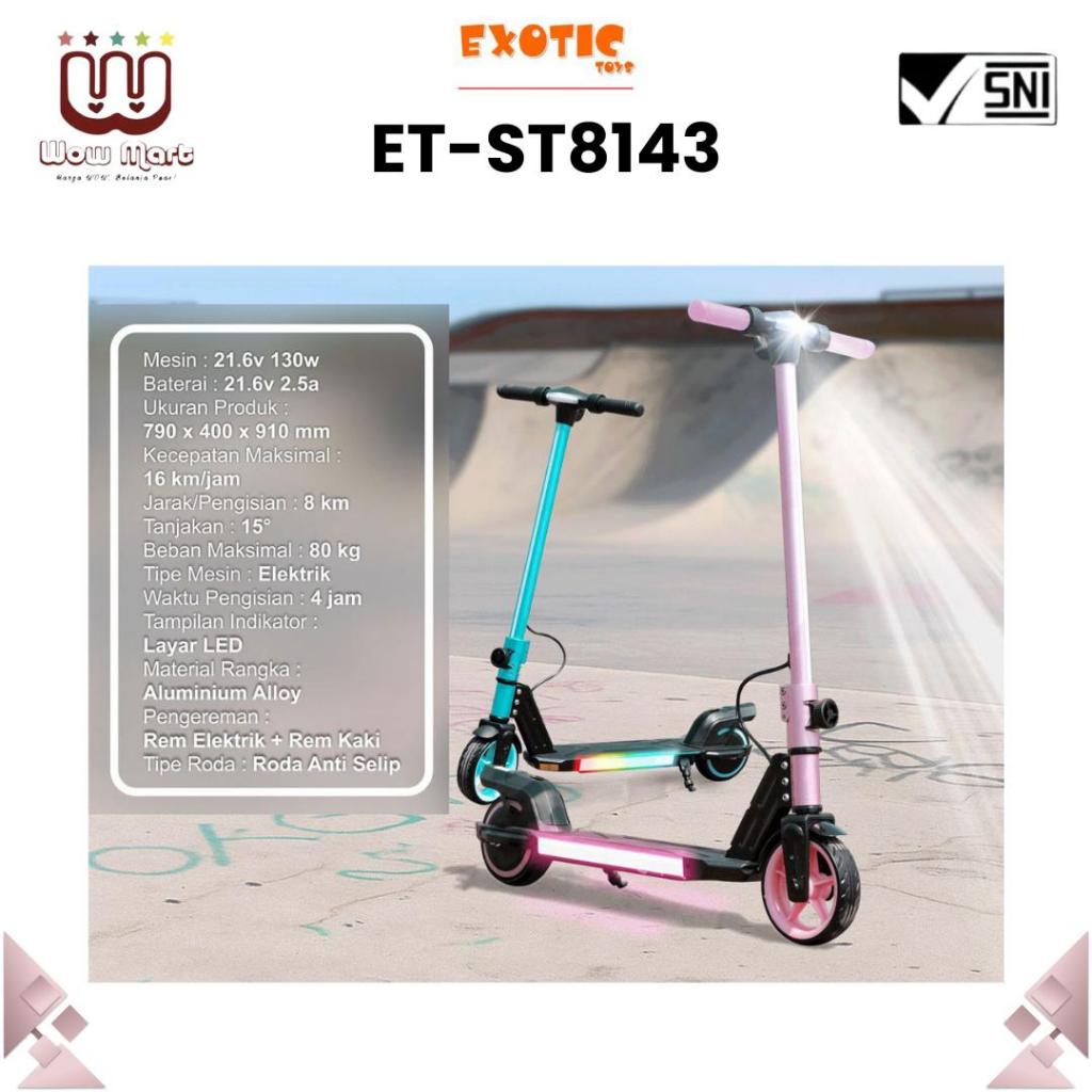 Jual ST 8143 ST 8145 ST 8150 ST 8256 Exotic Adult Electric Scooter ...