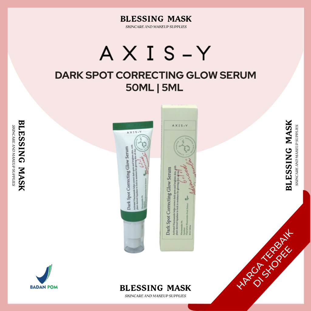 Jual AXIS-Y Dark Spot Correcting Glow Serum 50mL | 5mL | AXISY | Shopee ...