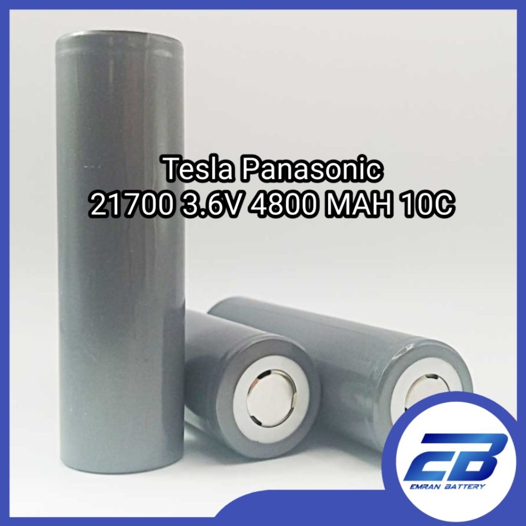Jual Panasonic NCR 21700 4800mAh Tesla Real Capacity 3,7V | Shopee ...
