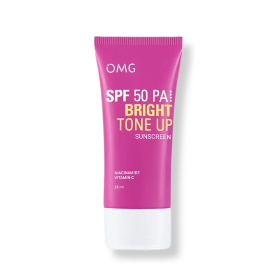Jual OMG OH MY GLOW BRIGHT TONE UP Sunscreen SPF 50 PA++++ 25ml ...