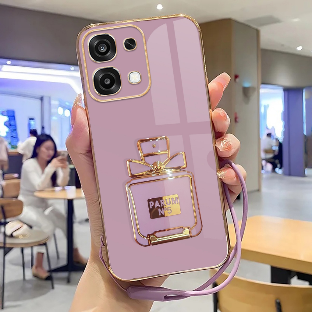 Jual Soft Case Dengan Stand Oppo A6 Pro 4G, A6 Pro 5G Silikon Luxury ...