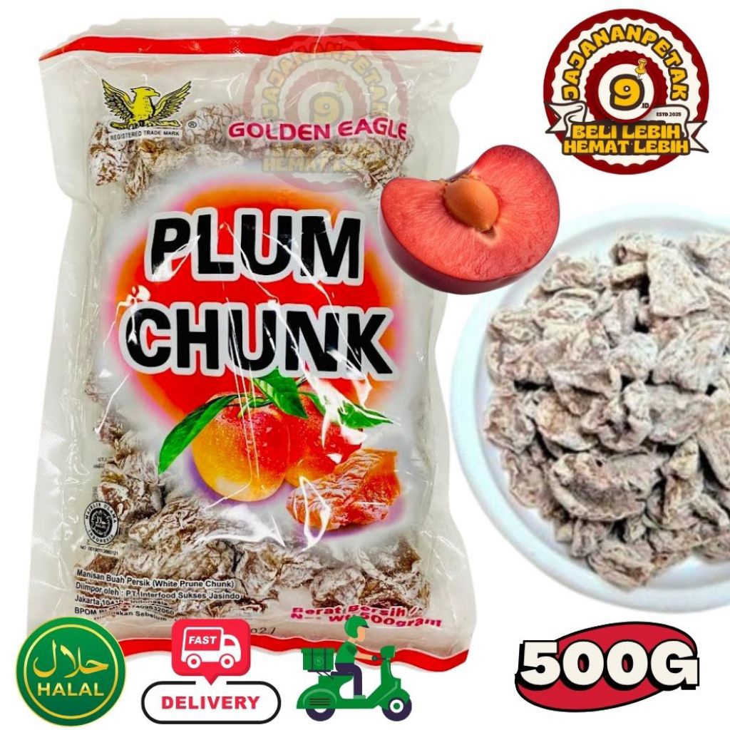 Jual GOLDEN EAGLE White Plum Chunk - Manisan Kiamboy Putih Kering ...